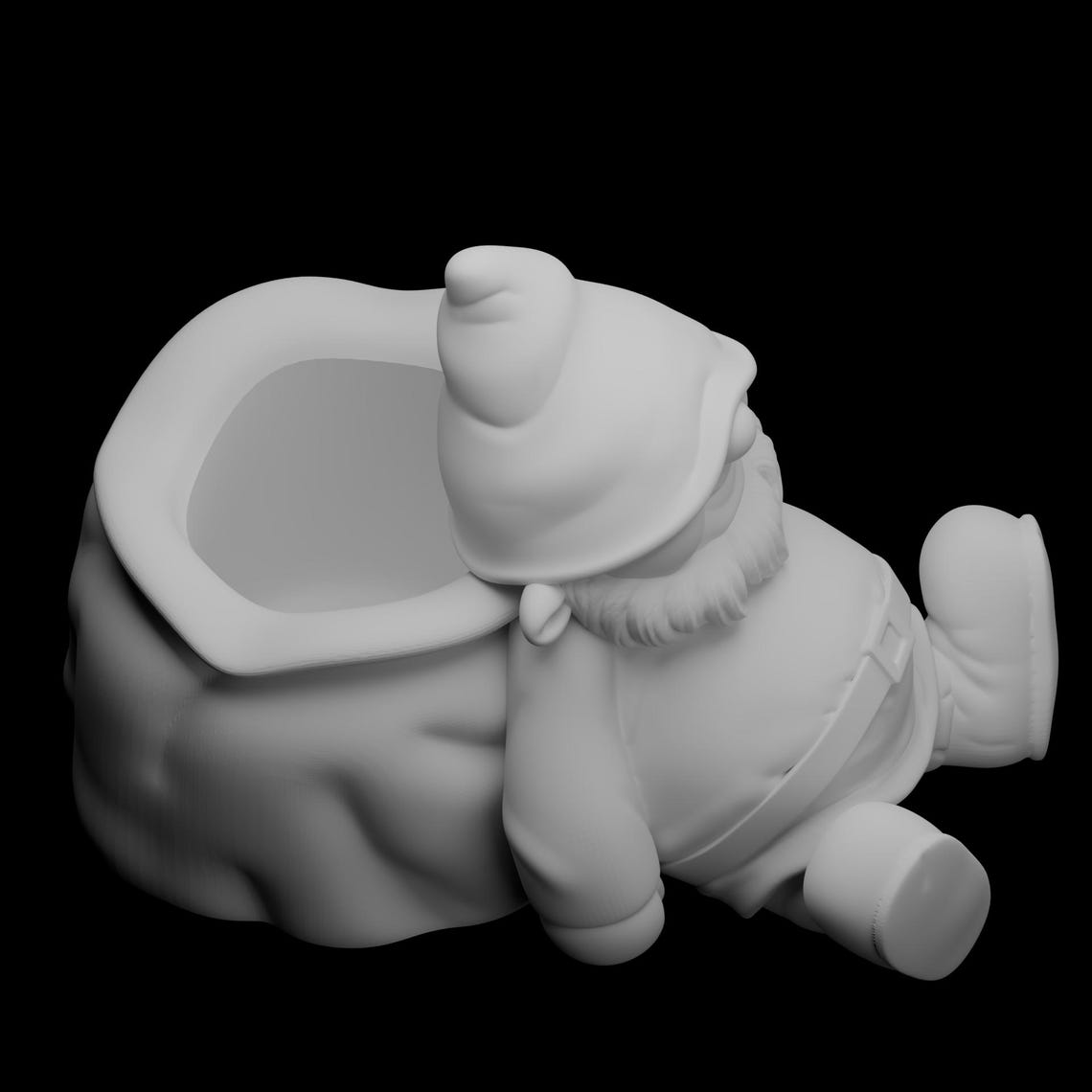 3d Sleepy Uncle Planter Pot, 3D STL Files, Detailed Design and High - Etsy