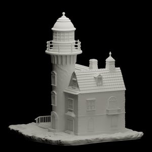 Detailed Lighthouse 3D STL File (digital Download) - Etsy