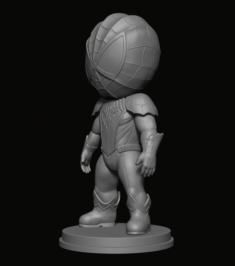 3D Chibi Baby Spider-man STL File: Detailed Design (digital Download ...