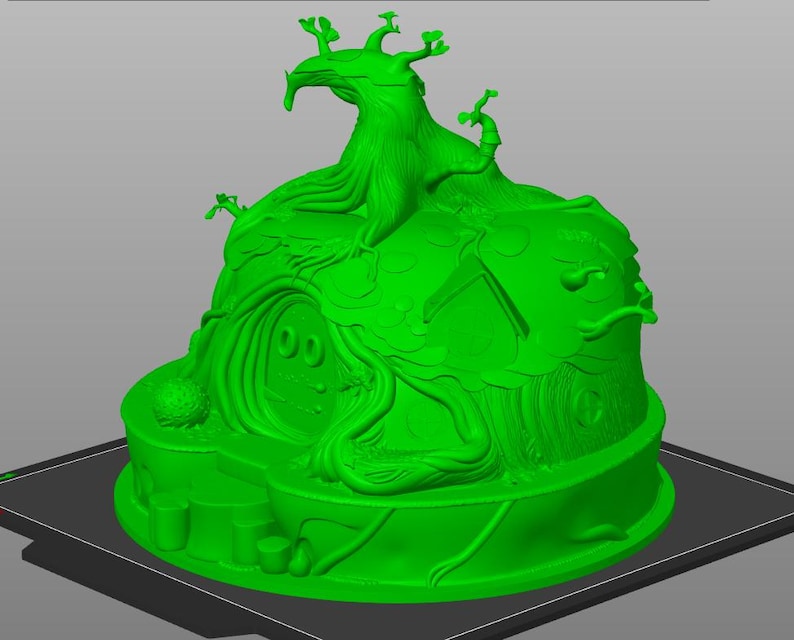 Hobbit-Haus 3D STL Datei: 3D STL Datei: 3D Drucker Design (Digitaler ...