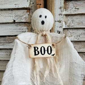 Halloween Decor - Standing Boo Ghost - Table Top Figure - Etsy
