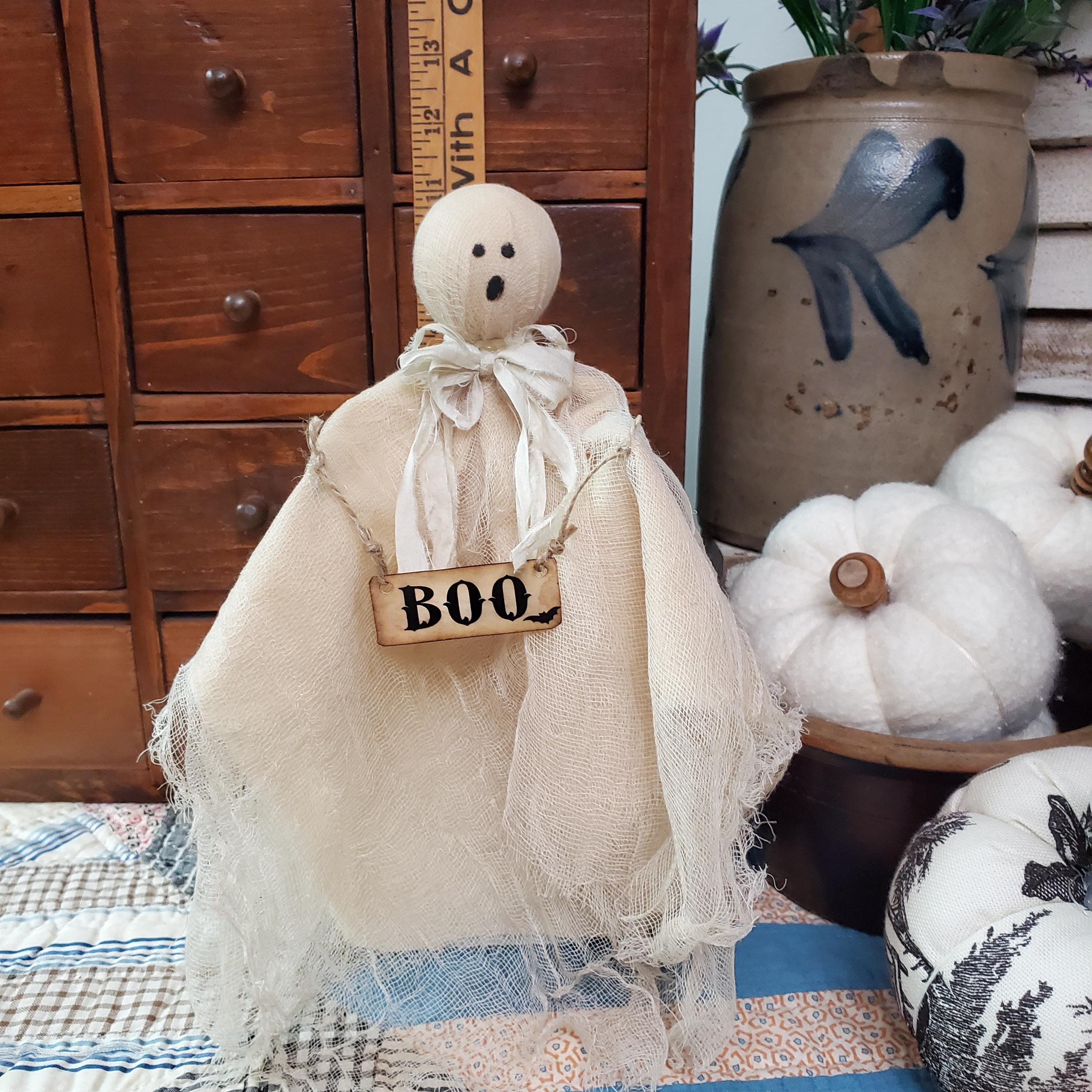 Halloween Decor - Standing Boo Ghost - Table Top Figure - Etsy