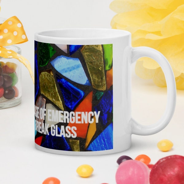 In Case of Emergency Break Glass Coffee - Etsy