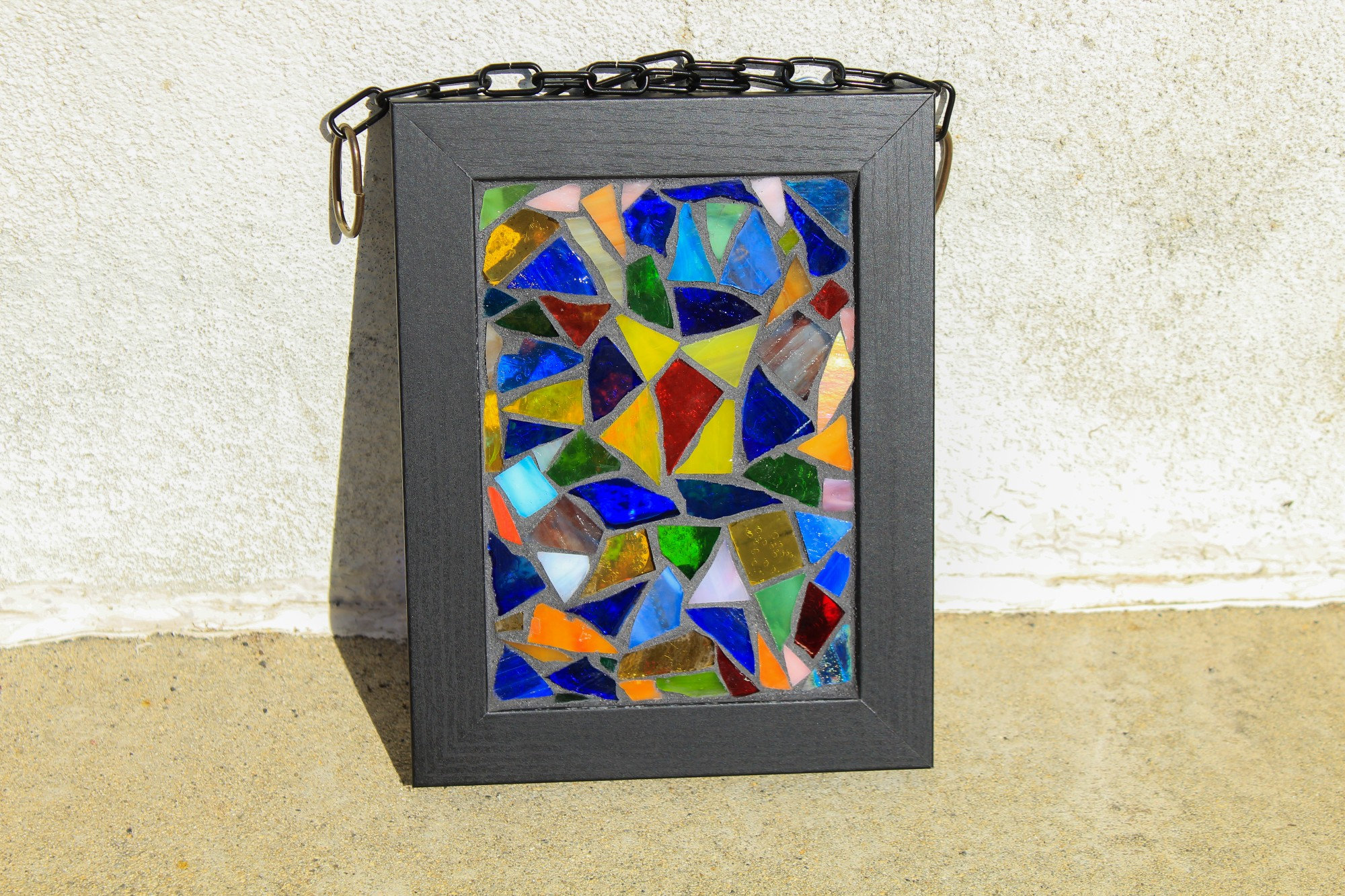 Shards - Stained Glass Mosaic Window Art - Etsy