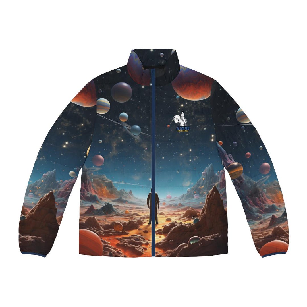 Men's Puffer Jacket Interstellar Acquaintance - Etsy