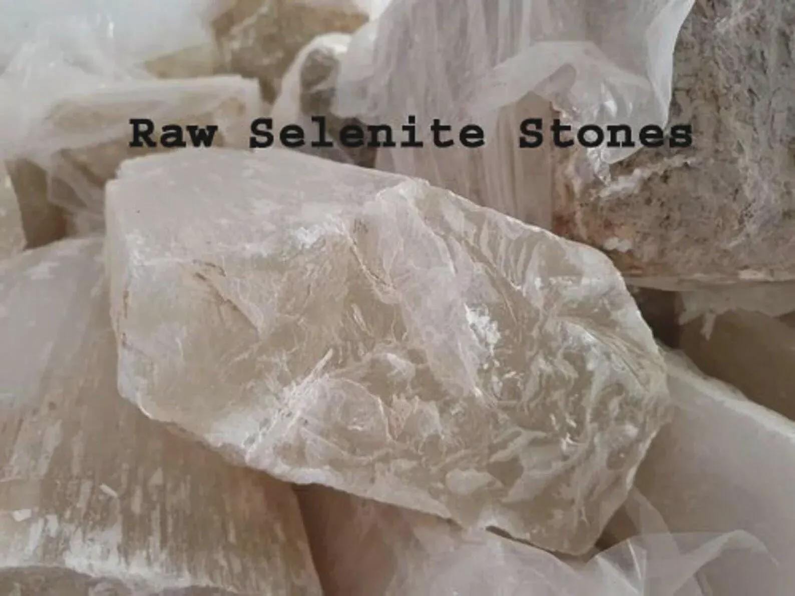 Luxury Selenite Wall Panels - Natural Crystal Stone, Elegant Home Decor ...