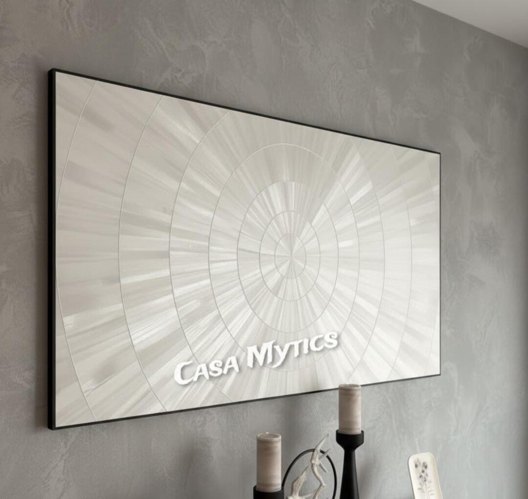 Handmade Selenite Sunburst Wall Art: Modern Crystal Decor - Etsy