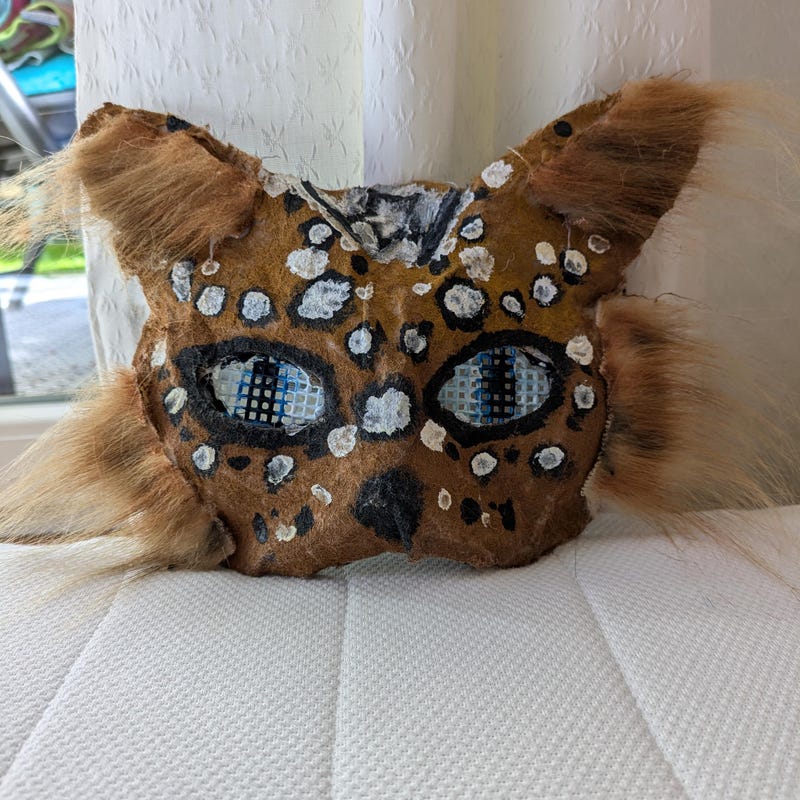 Furry Mask - Etsy UK