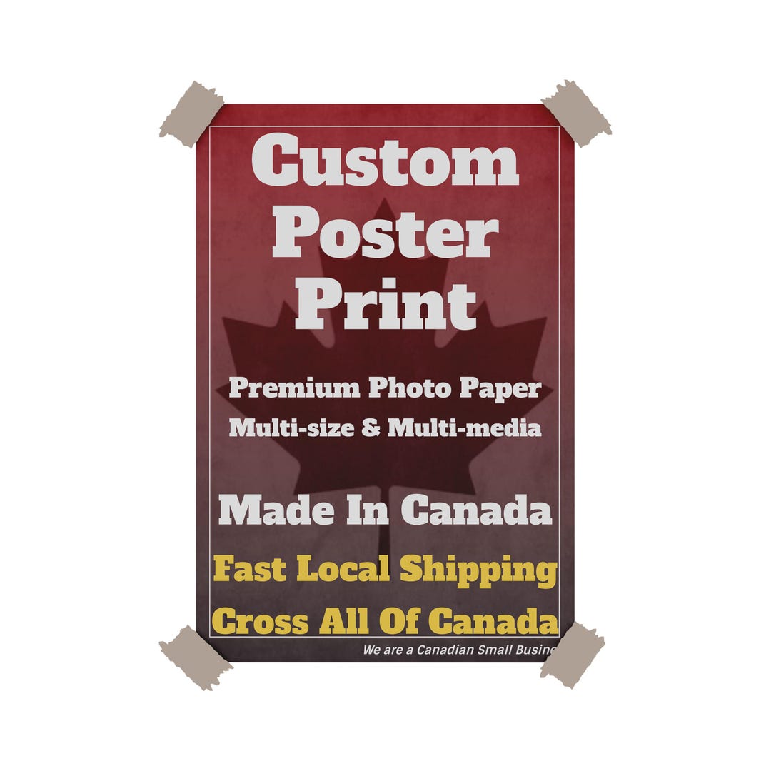 Custom Poster Prints - Personalized Photo to Poster Printing - Make ...