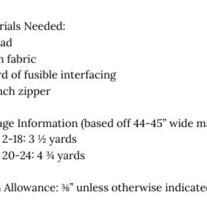 Nora Fit and Flare Short Dress DIGITAL PDF Sewing Pattern, US Sizes 2 ...