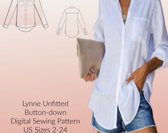 Shirt Pattern, Classic Shirts Patterns, Sewing Patterns, Pattern Sewing ...
