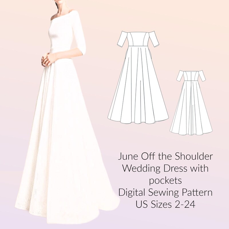 Off Shoulder Gown - Etsy