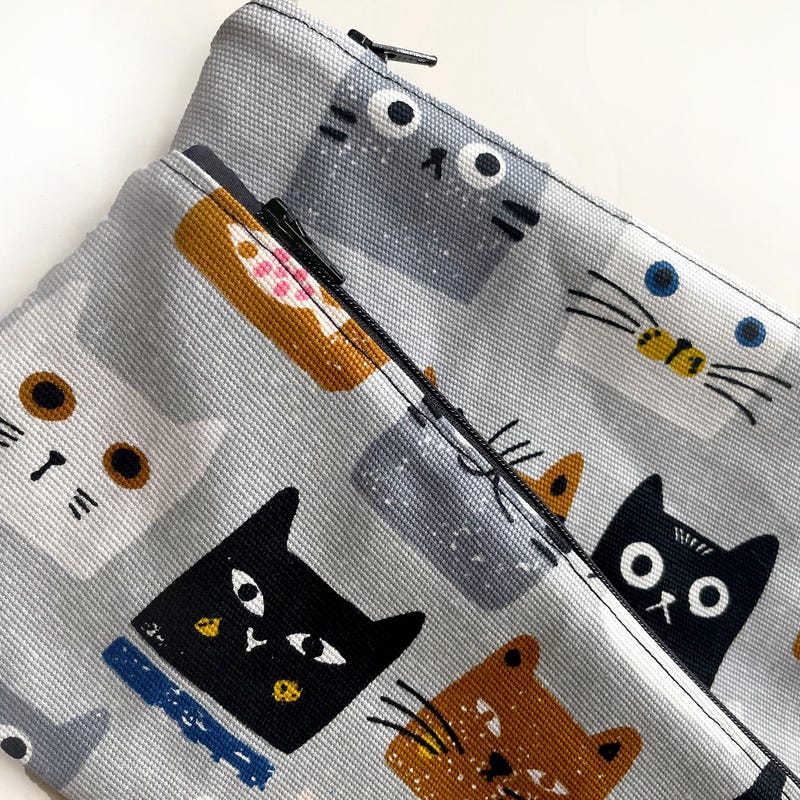 Kawaii Cat Pencil Case - Etsy