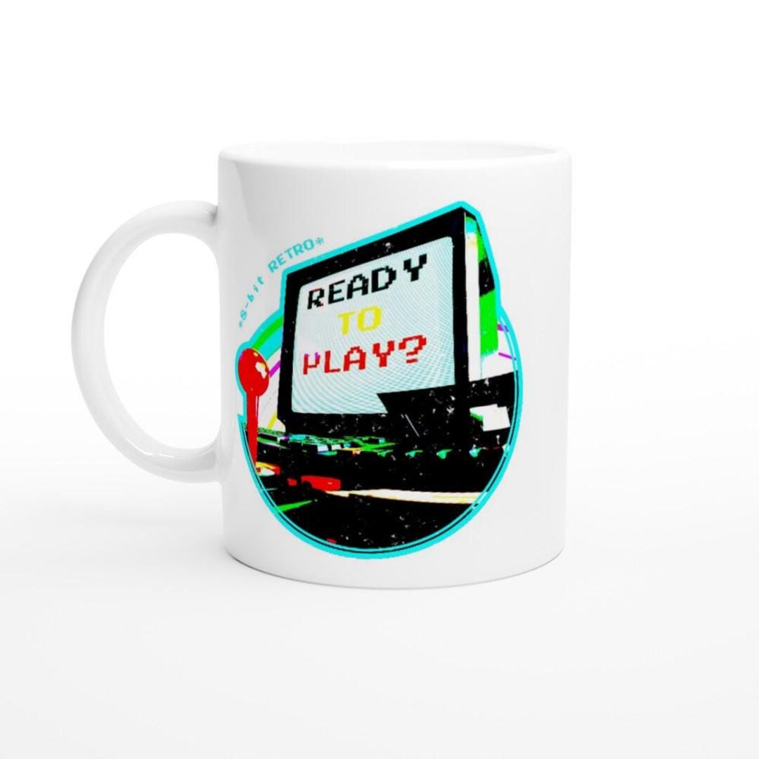Retro Gaming Mug, Perfect for Gamers, Dad, Brother, Boyfriend, Husband ...