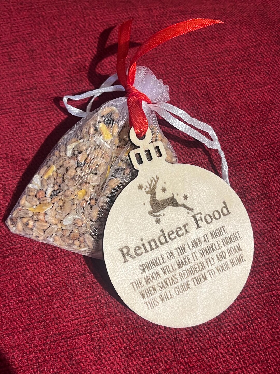 Magic Reindeer Food,, Christmas Eve Box Filler, Santas Reindeer Food - Etsy