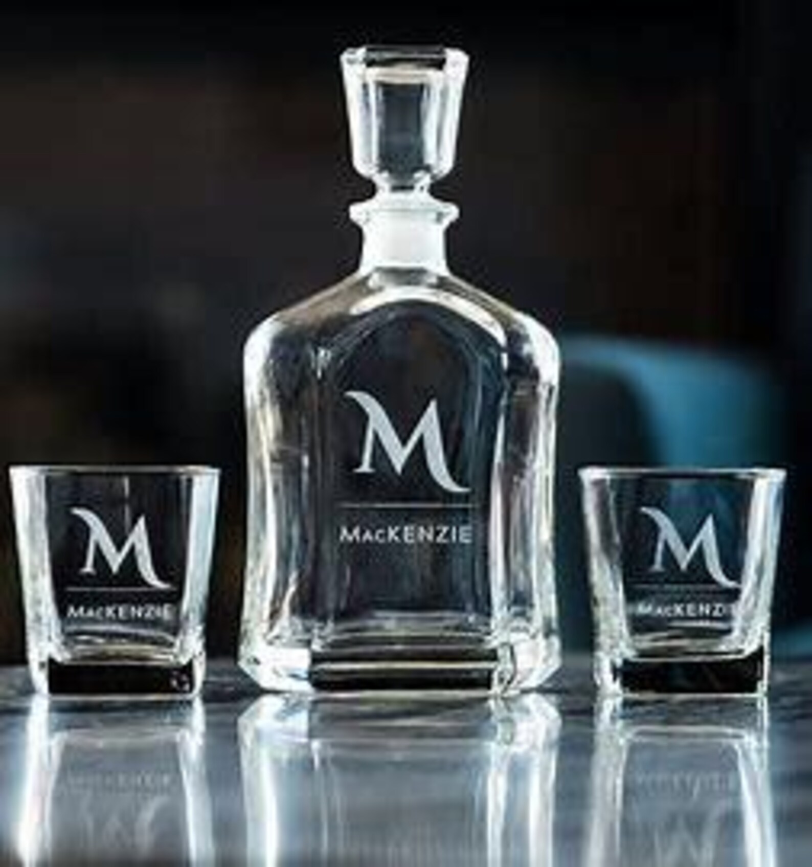 Custom Engraved Whiskey Decanters - Etsy