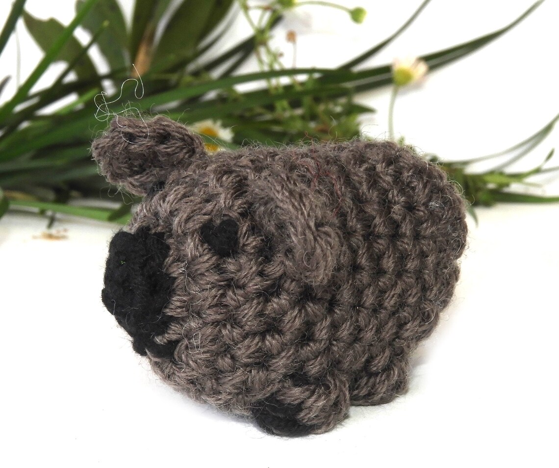 Wombat Crochet Pattern, Amigurumi, Australian Animal Pattern, Pdf ...