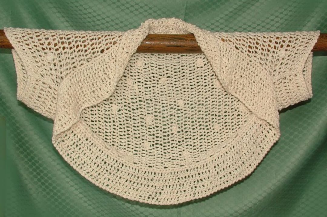 Crochet Shrug Pattern PDF Download. Easy Summer Shrug in 3 Steps - Etsy