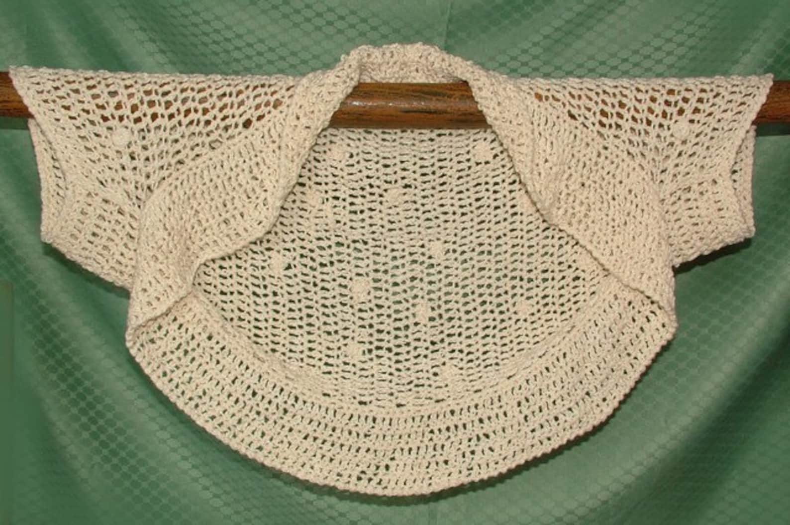 Crochet Shrug Pattern PDF Download. Easy Summer Shrug in 3 Steps - Etsy