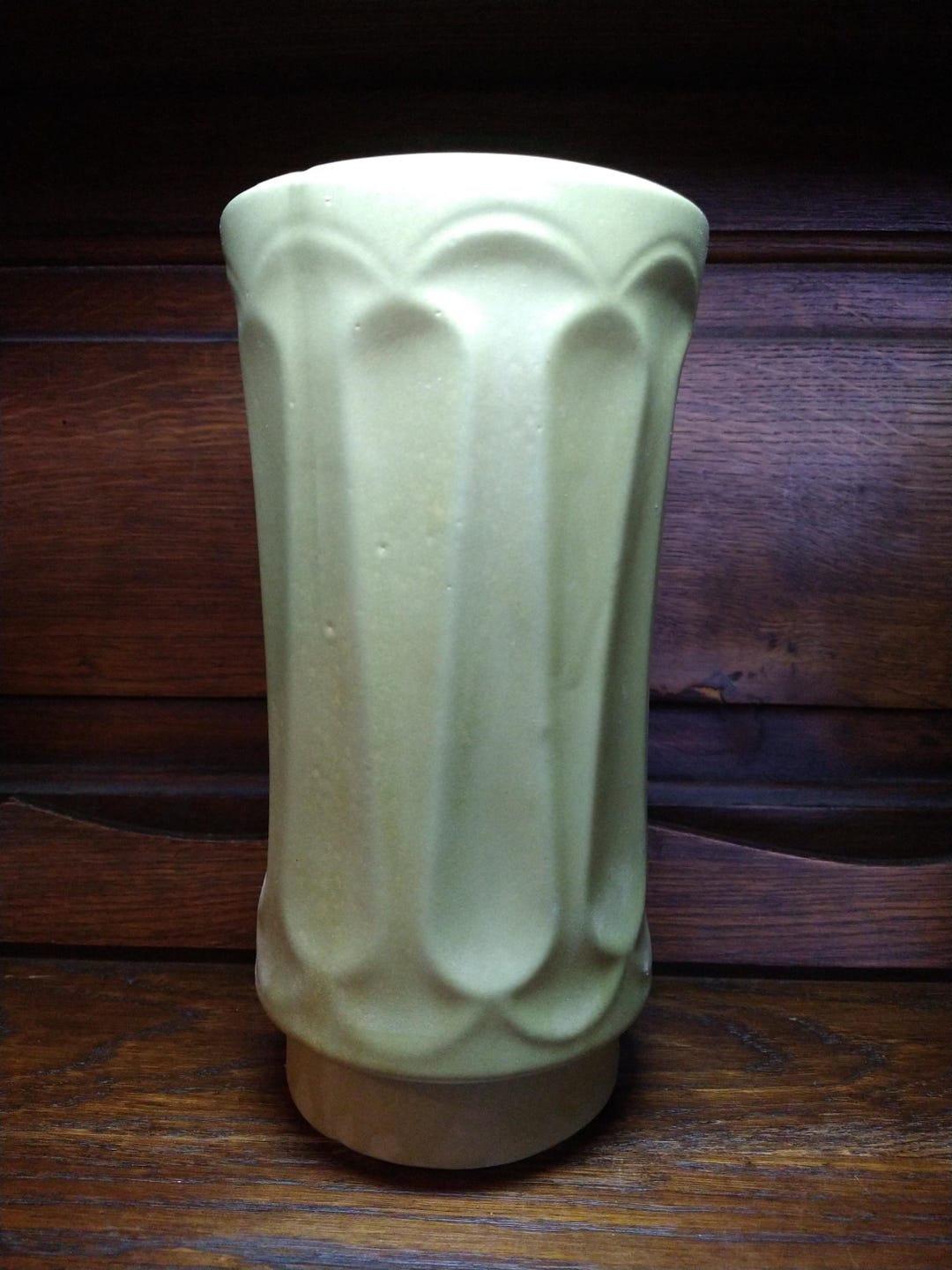 Vintage Mccoy Floraline #402 Vase - Olive/sage/avocado Green - 1960s - Etsy