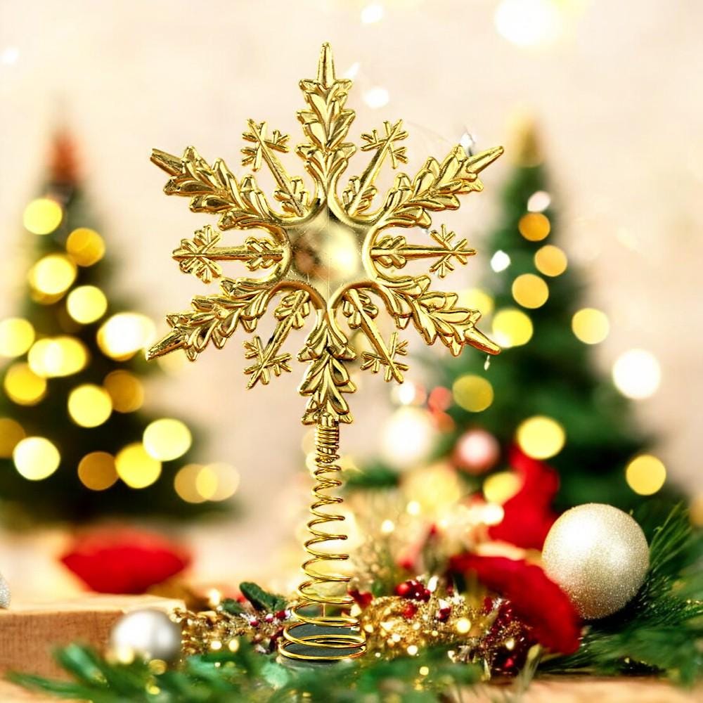 Christmas Tree Topper, Lighted Tree Topper, Christmas Decorations ...