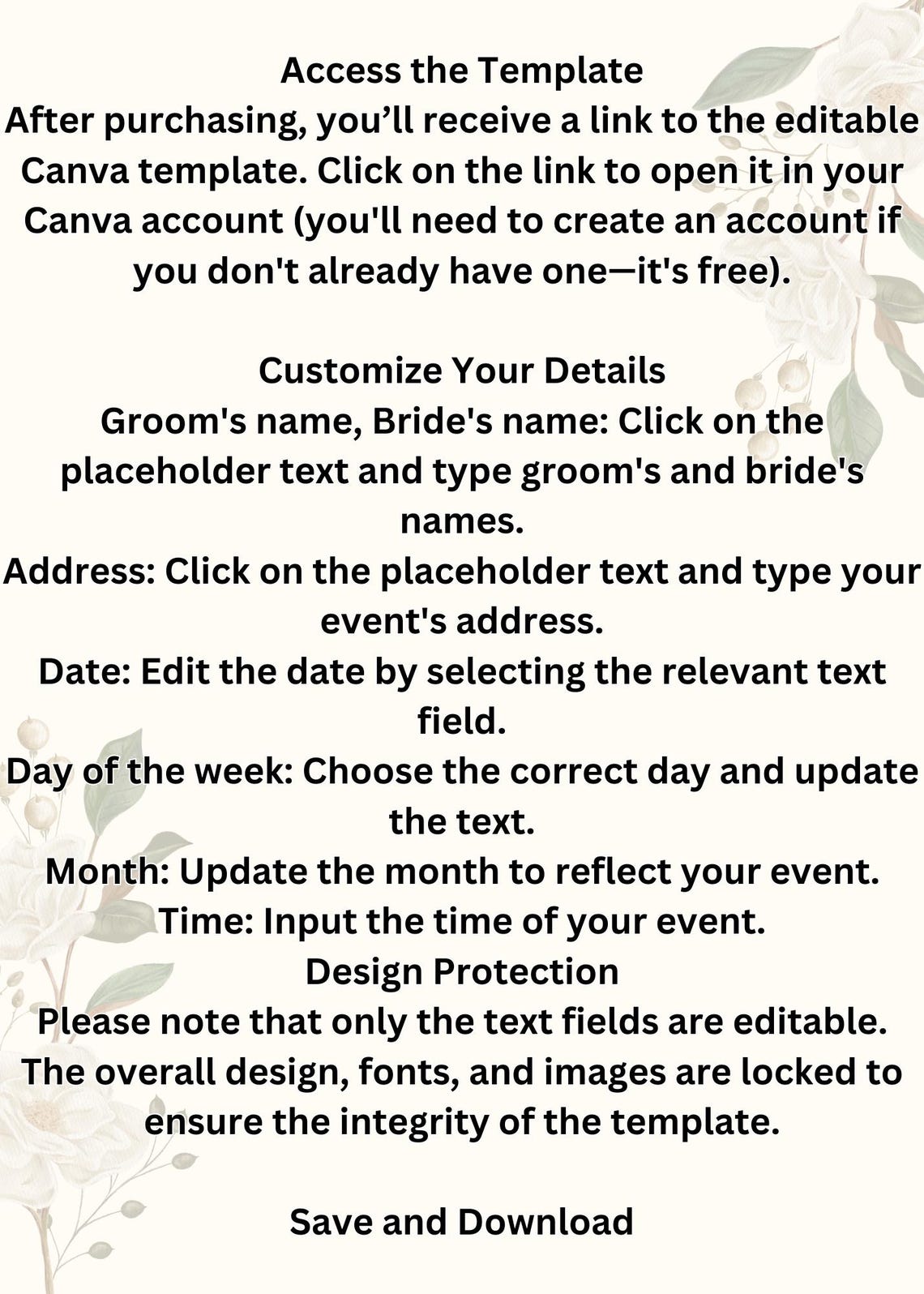 Editable Invitation Canva Template Digital Download Art Backdrop Png ...