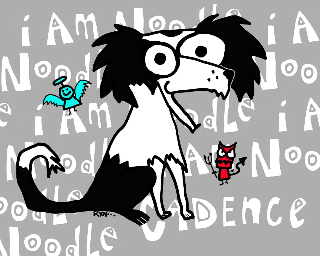 Custom Dog Illustration: Your Personal Dog Cartoon - Etsy