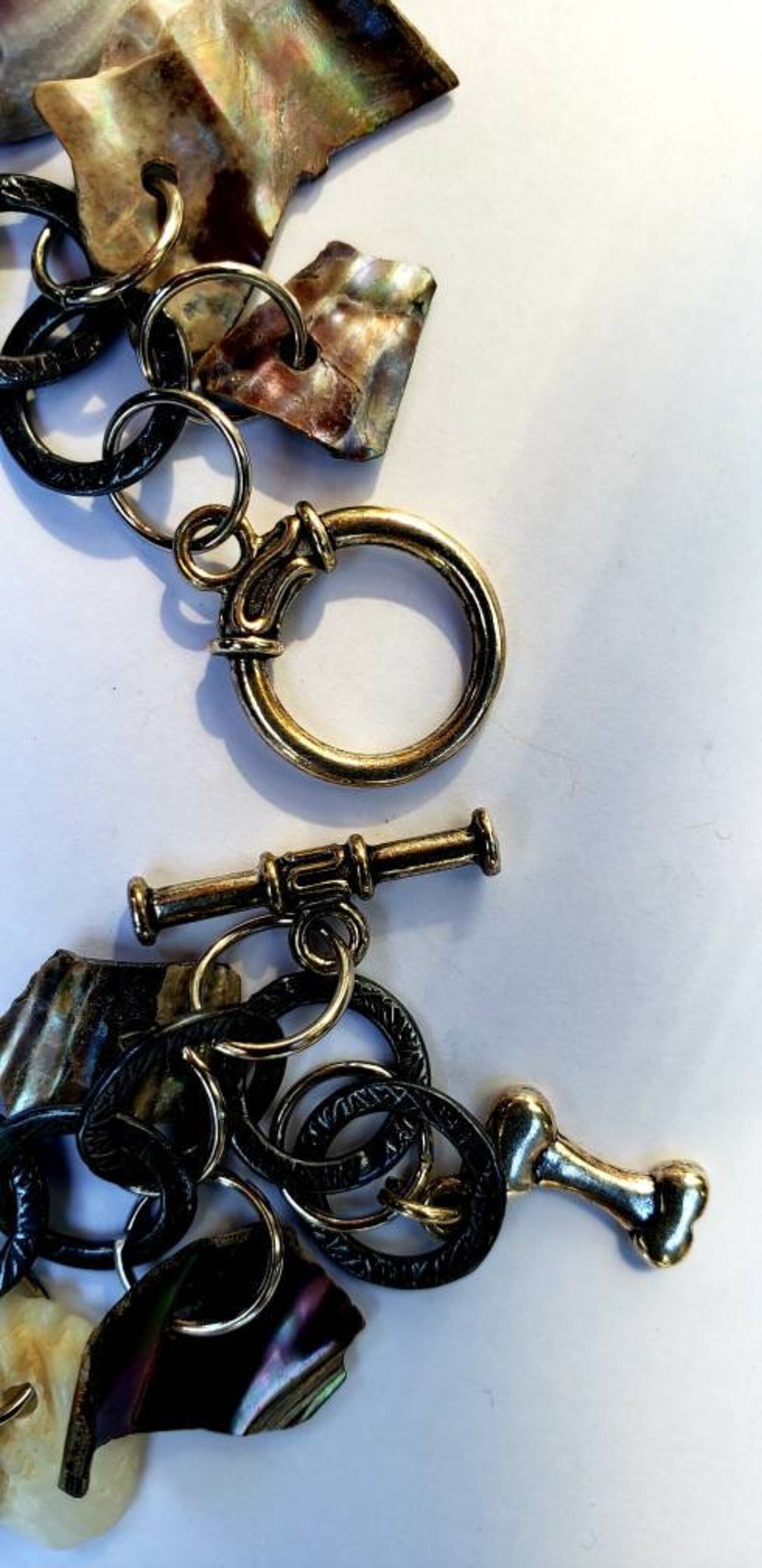 Sanibel Shell Charm Bracelet Lucky Shell Bracelet Reiki - Etsy