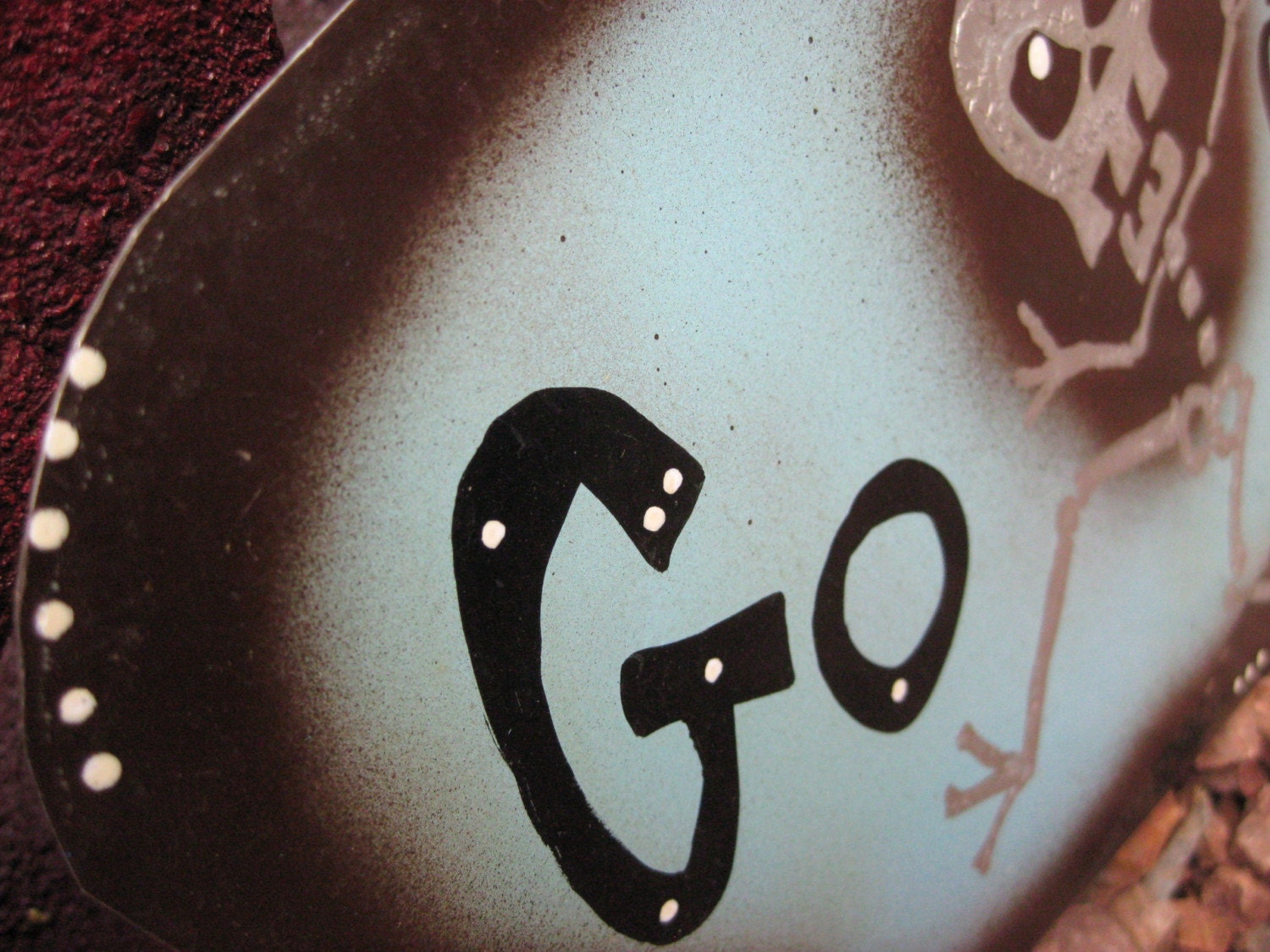 Go Away Door Sign: Metal Door Sign Front Door Sign Metal | Etsy