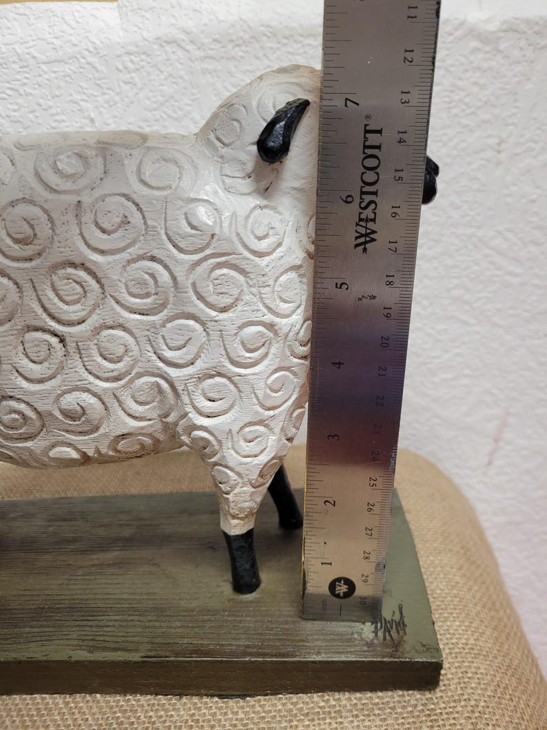 David Hardin Vintage Folk Art Sheep - Etsy