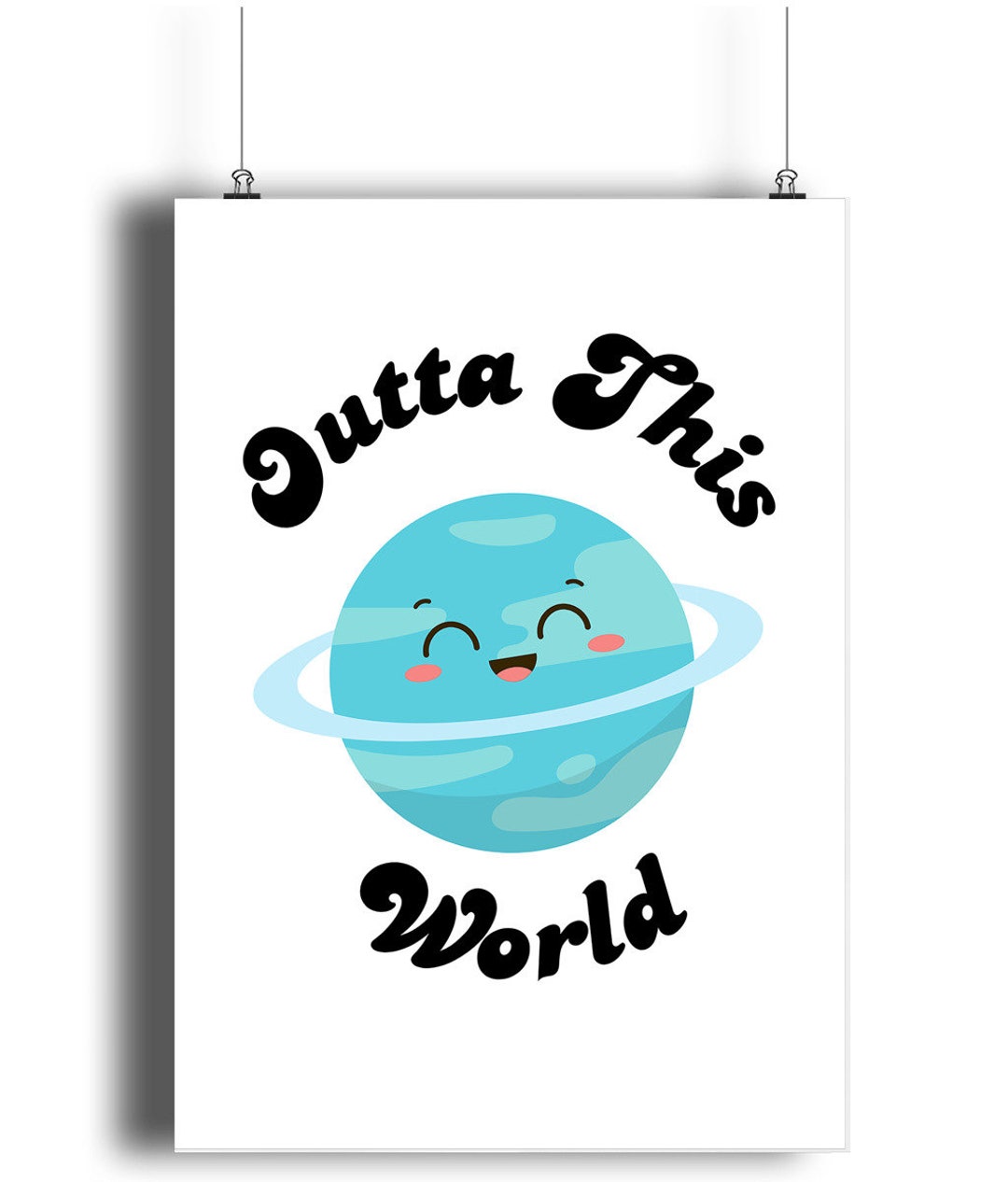 Outta This World Poster Print - Etsy