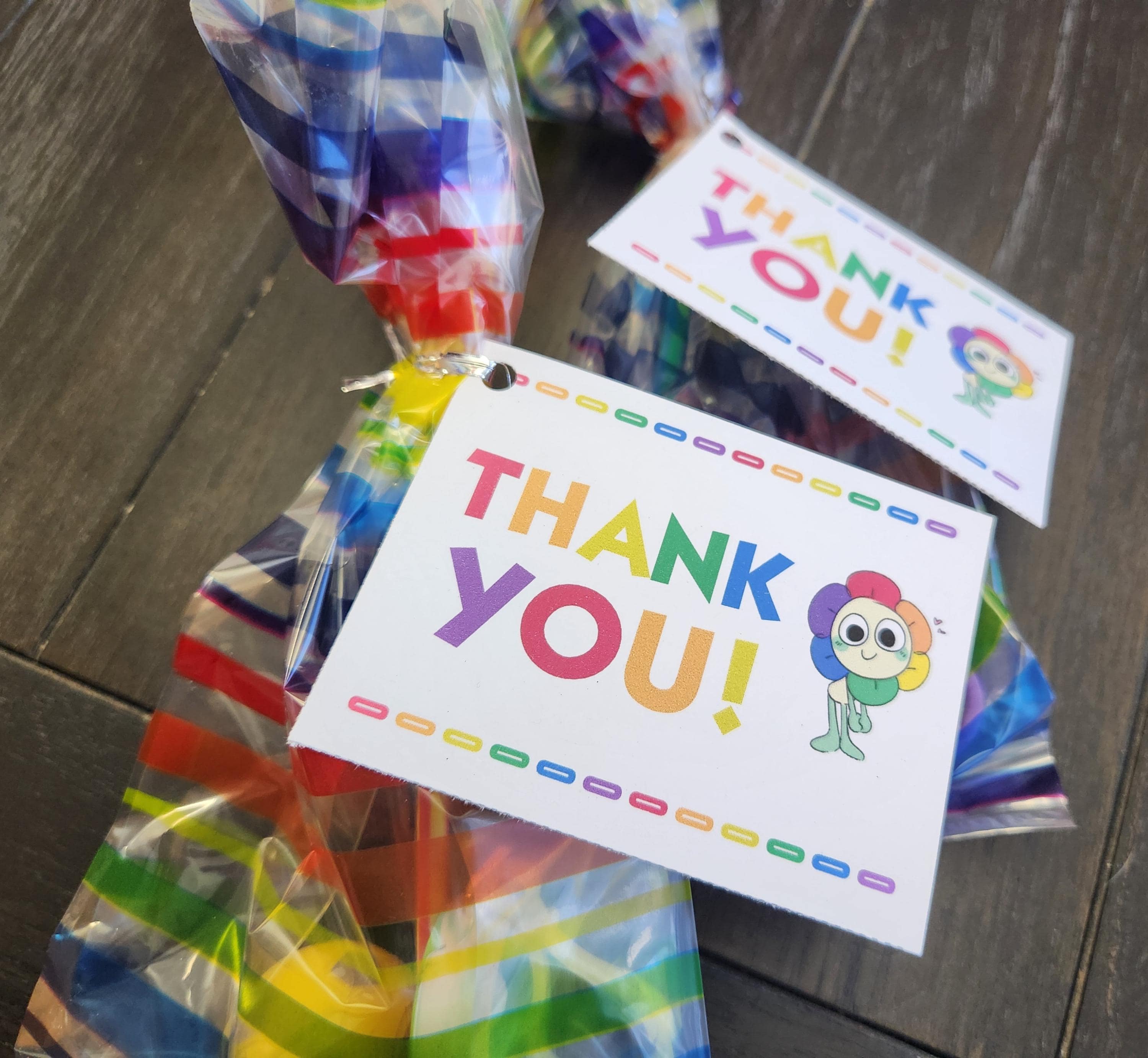 Dandy's World Roblox Birthday Party Thank Yous for Loot Bags Etc - Etsy