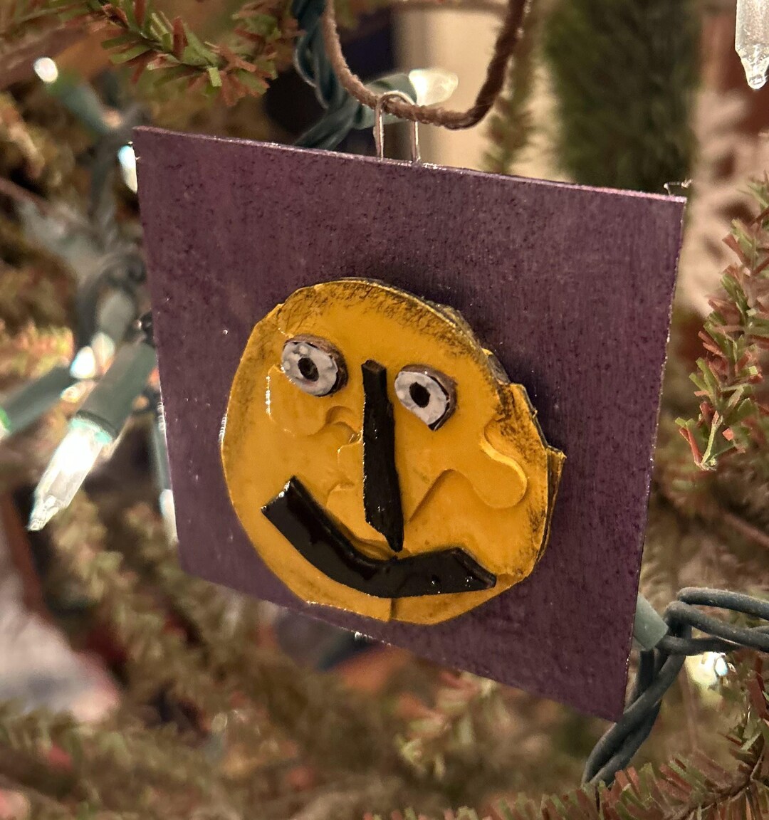 Abstract Smile Face - Puzzle Piece Art - Etsy