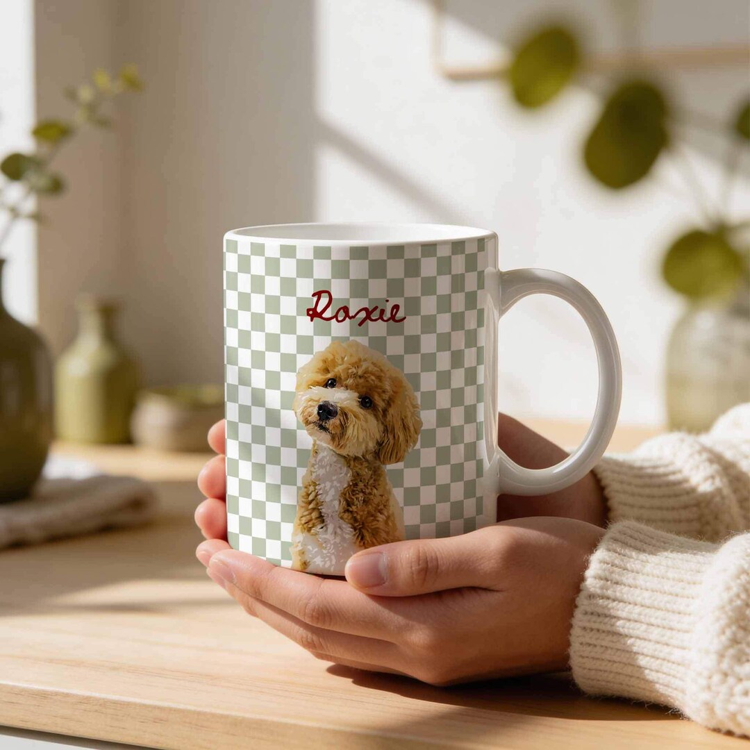 Custom Poodle Mug, Personalized Poodle Coffee Cup, Your Name Poodle ...