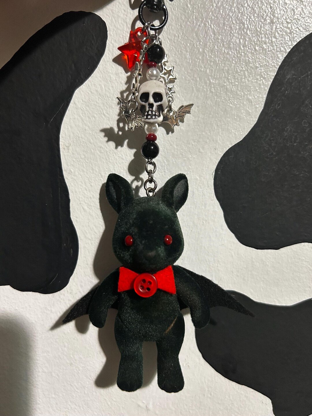 Vampire Bat Calico Critter Keychains