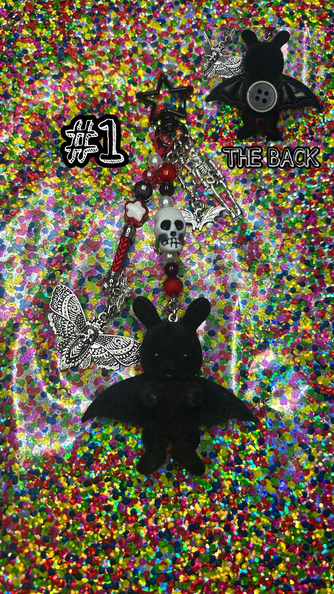 NEW!!! Baby Vampire Bat Inspired Calico Critter Keychains