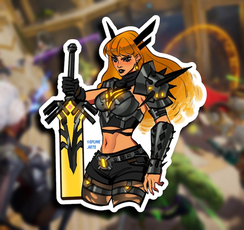 Marvel Rivals Magik Sticker | Cute Vinyl Sticker | Anime Sticker | Game ...
