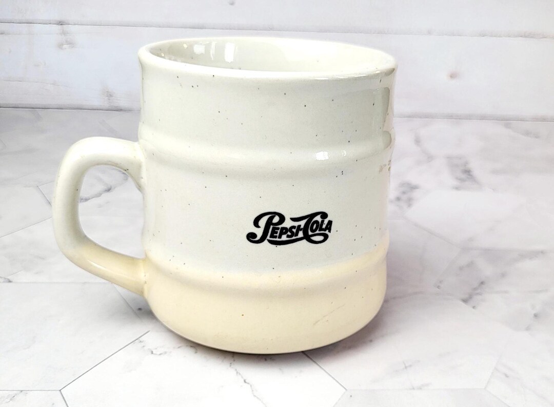 Pepsi-cola Ceramic Mug / 1980s / Vintage Festival Stoneware / Korea - Etsy