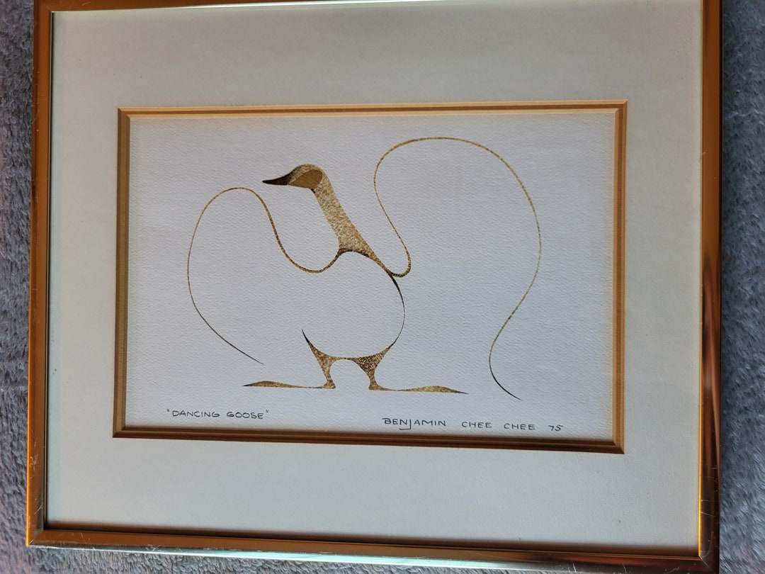 Benjamin Chee Chee Art Print / Indigenous Canadian Artist / dancing ...