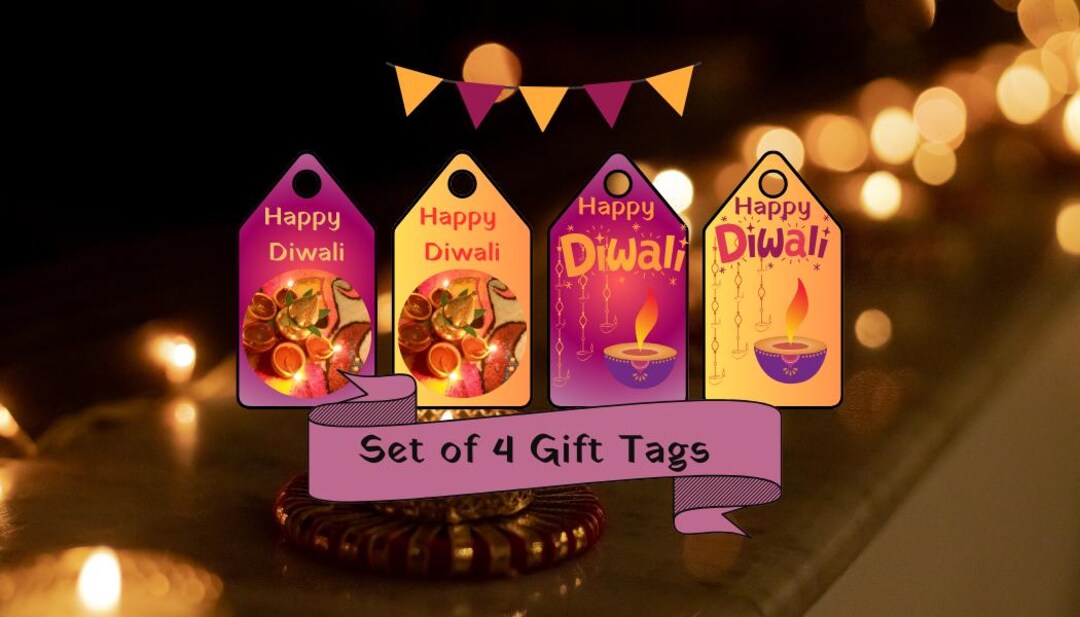 Diwali Printable Gift Tag Celebrate Diwali - Etsy