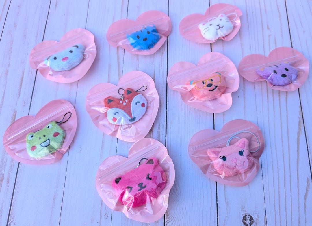 Mini Animal Plush Party Favors Candy Free Birthday Classroom Student ...