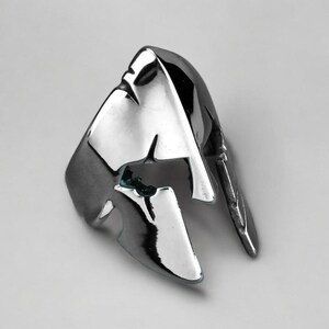 Spartan Helmet Ring | Warrior Ring | Stainless Steel Ring | Greek ...