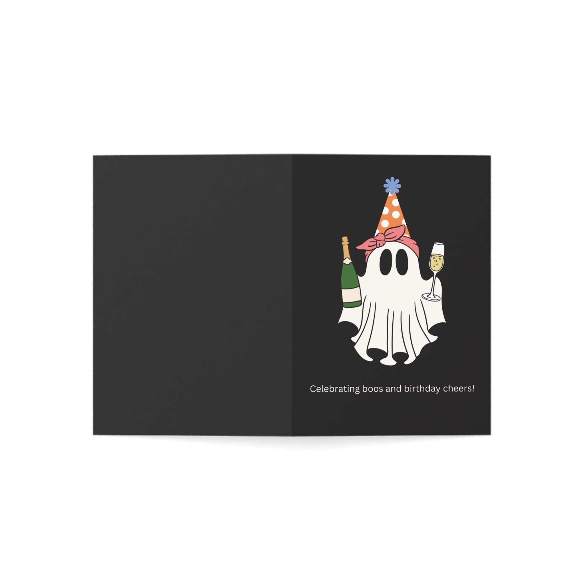 Cute Ghost Birthday Halloween Card | Spooky Celebrations | Greeting ...
