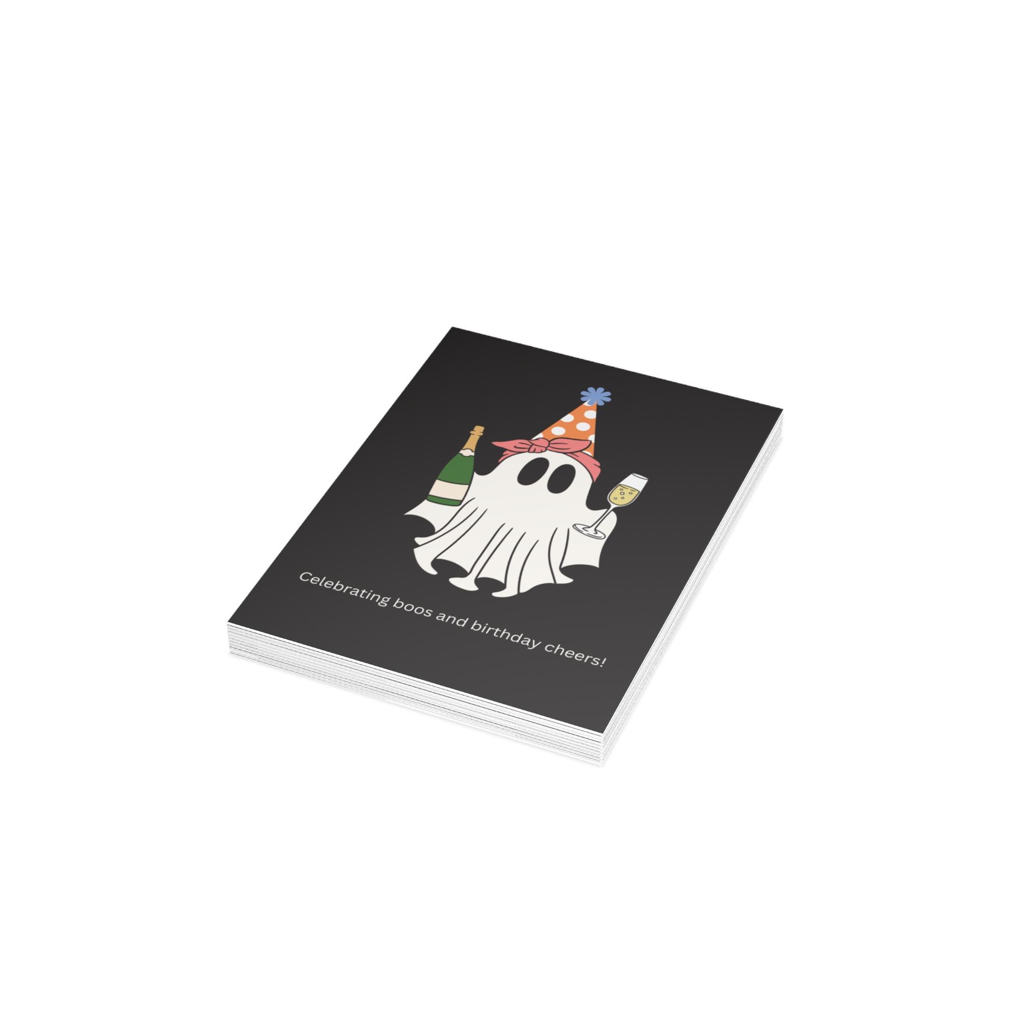 Cute Ghost Birthday Halloween Card | Spooky Celebrations | Greeting ...