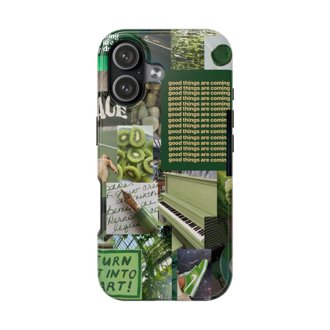 Green Vision Board Phone Case | Durable & Lightweight | iPhone and ...