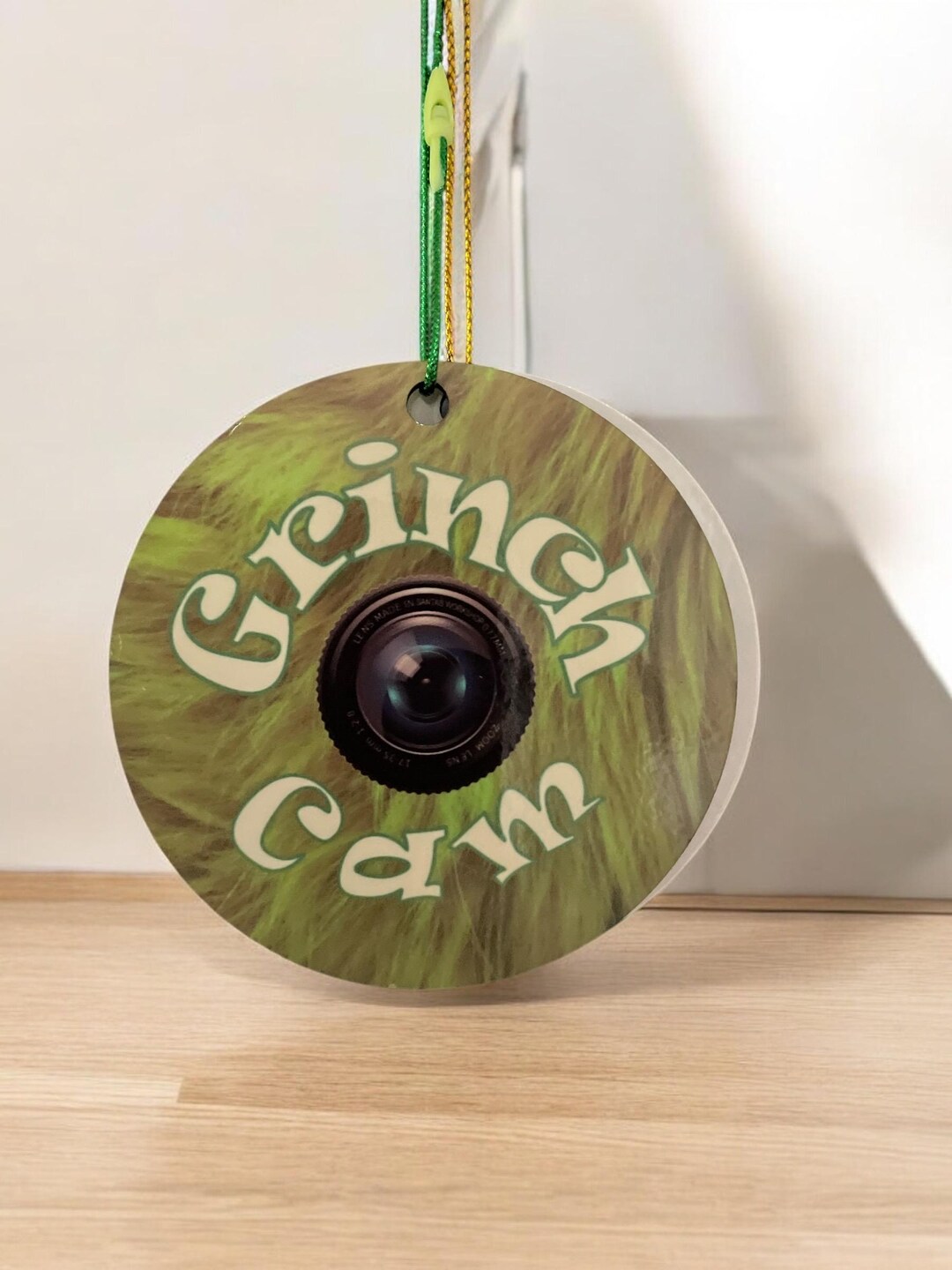 Grinch Cam on Ceramic Disc - Etsy