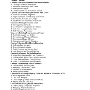 The Beginner's Handbook to Investing in Residential Real Estate in the ...