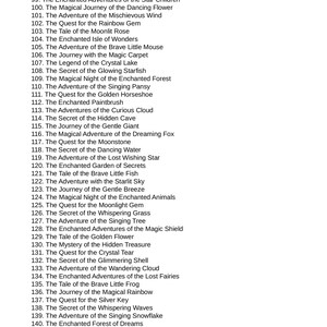 The Kids' Book of Enchanted Adventures: 250 Mystical Tales to Discover ...