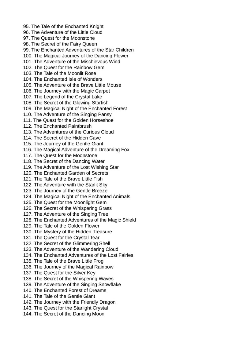 The Kids' Book of Enchanted Adventures: 250 Mystical Tales to Discover ...