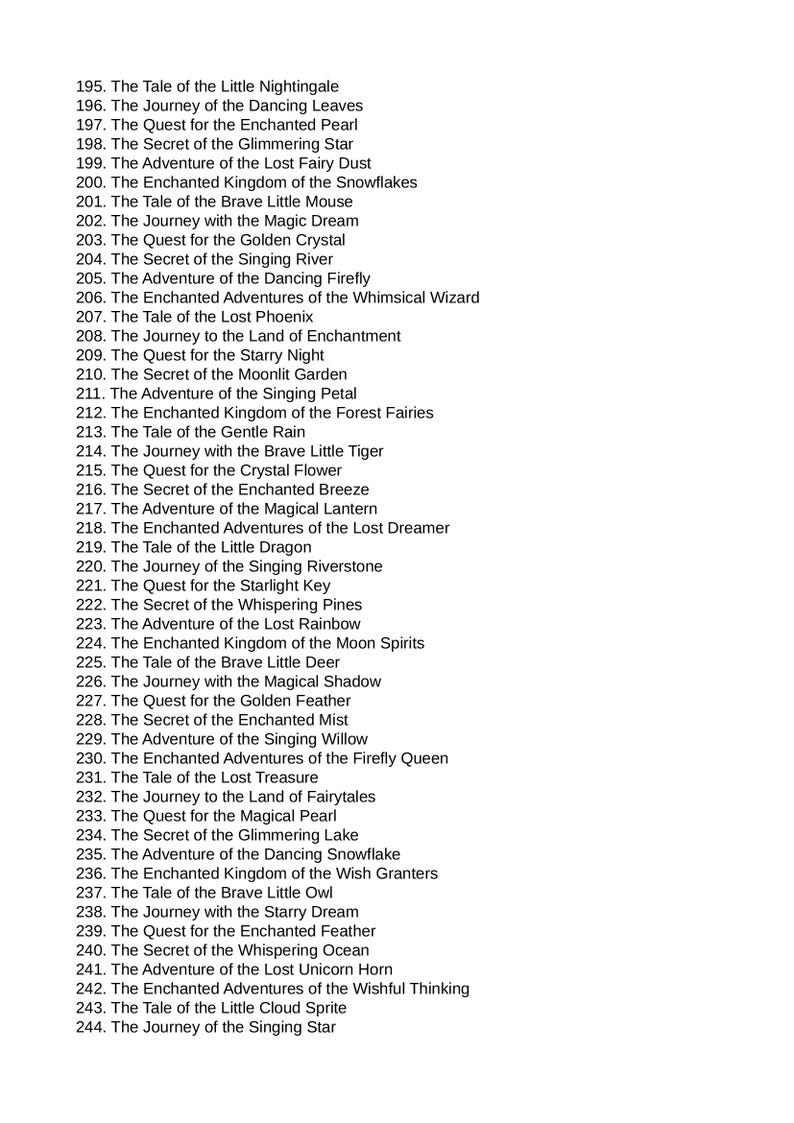 The Kids' Book of Enchanted Adventures: 250 Mystical Tales to Discover ...